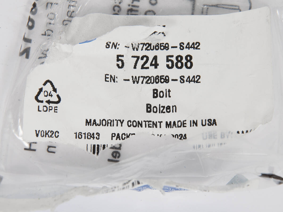 ŚRUBA M10 X 30MM TARCZY TYLNEJ TRANSIT 22- | | Ford Original Parts