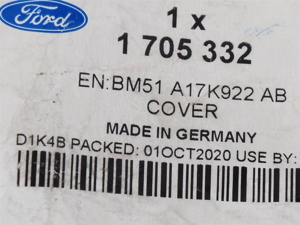 ZAŚLEPKA HAKA HOLOWNICZEGO ZDERZAKA TYŁ FOCUS 11- _ 1705332 _ BM51 ...