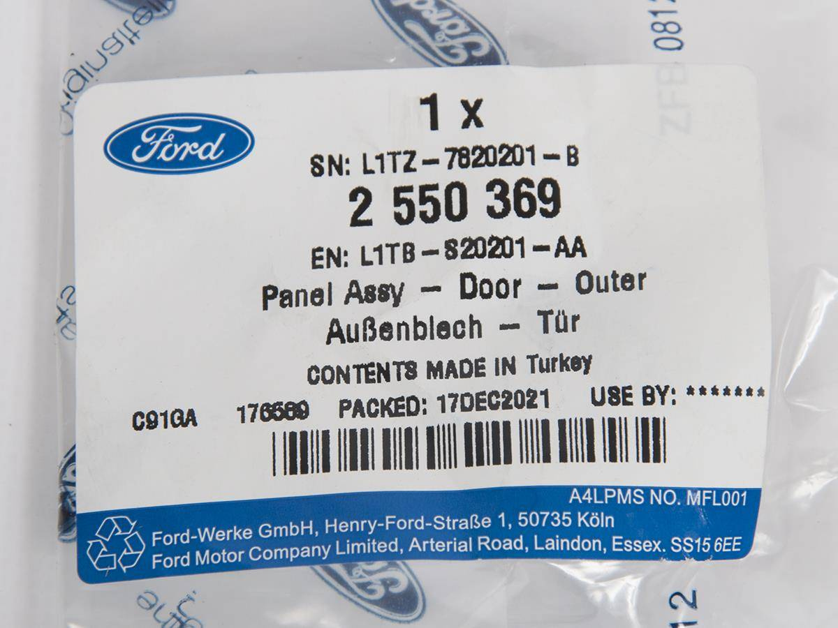 KOŁEK LISTWY BŁOTNIKA FORD PUMA 20- _ 2550369 _ L1TB-S20201-AA | | Ford ...