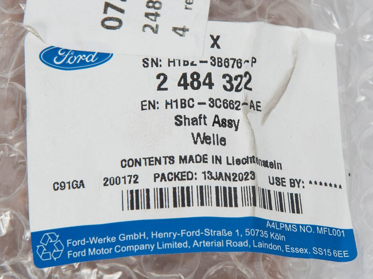 WAŁEK KULUMNY KIEROWNICZEJ FIESTA 17- _ 2484322 _ H1BC-3C662-AE | 2019 ...