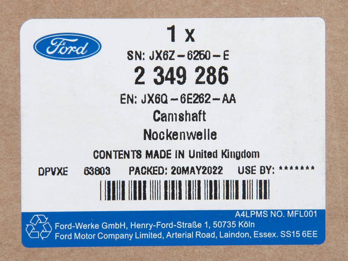 WAŁKI ROZRZĄDU 1.5 DURATORQ FOCUS KUGA ECOSPORT_ 2646856 _ JX6Q-6E262 ...