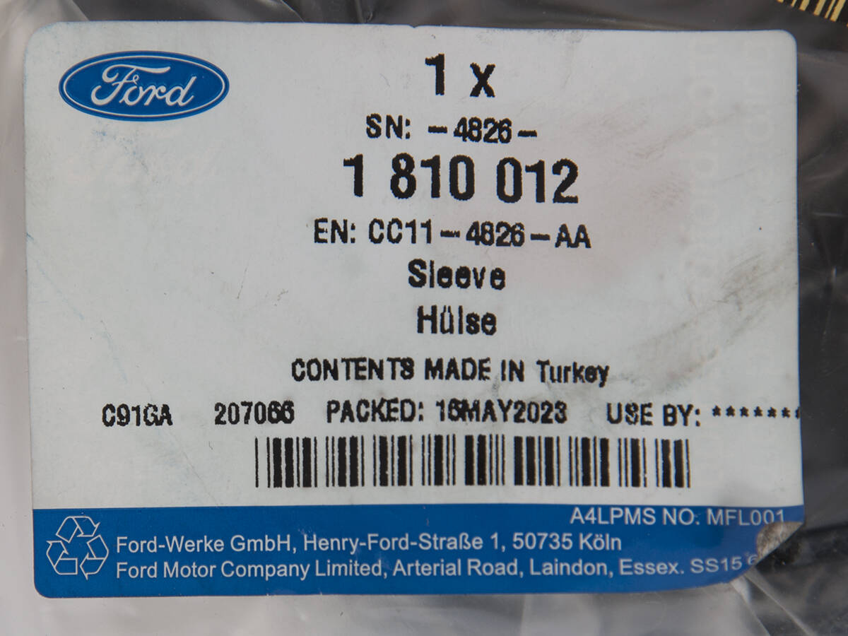 PODPORA ŚRODKOWA WAŁU TRANSIT 06- 14- 19- _ 1810012 _ CC11-4826-AA ...