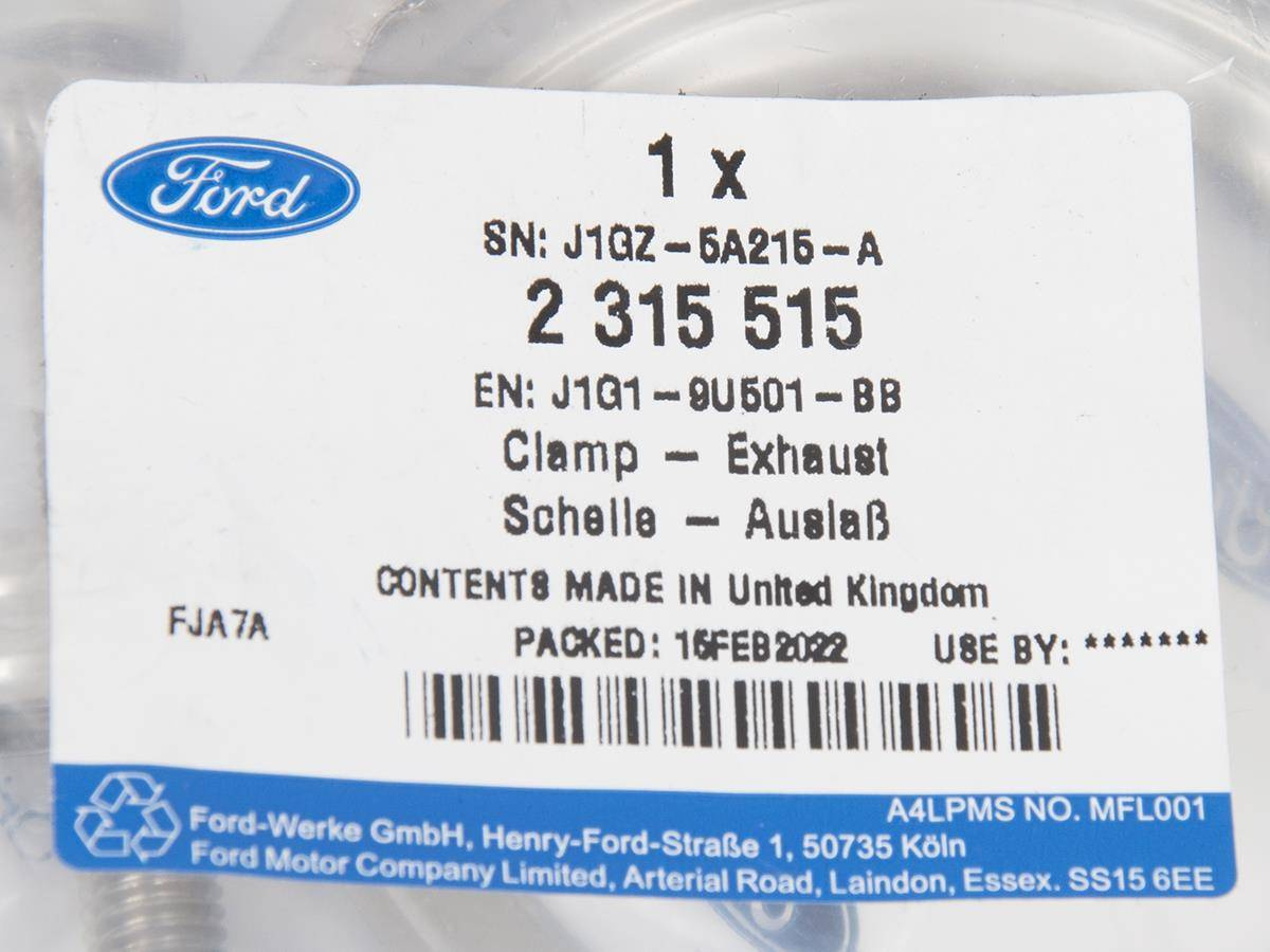 OBEJMA WYDECHU KUGA 20- EDGE 18- MONDEO 19- _ 2315515 _ J1G1-9U501-BB ...