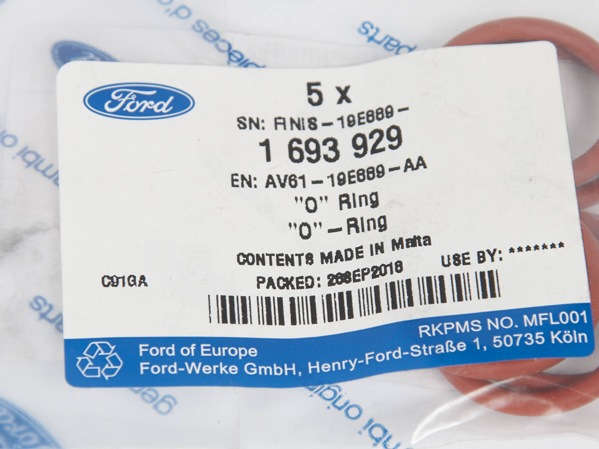 ORING KLIMATYZACJI 21.0X3.0MM FOCUS 11- C-MAX 12- _ 1693929 _ AV61 ...