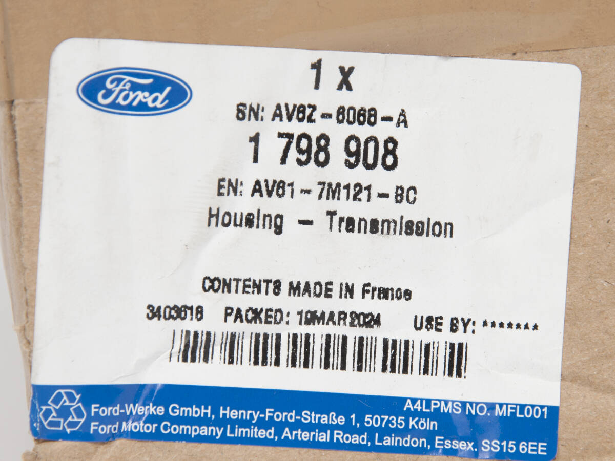 PODUSZKA GÓRNA SKRZYNI BIEGÓW FOCUS KUGA C-MAX _ 1798908 _ AV61-7M121 ...