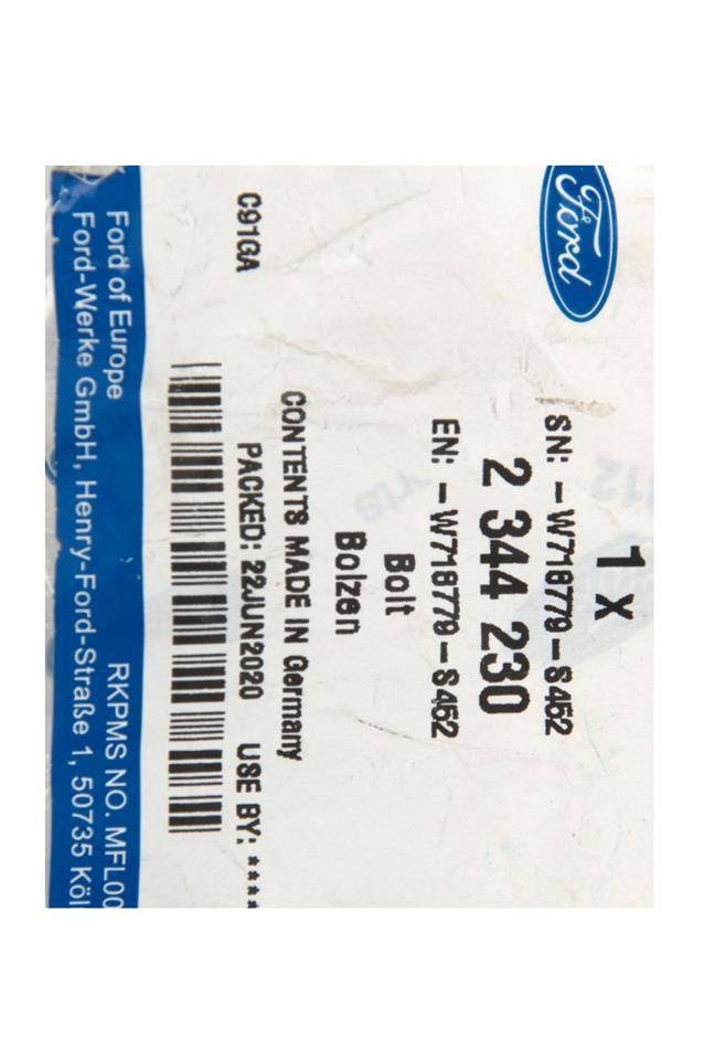 ŚRUBA M10 X 55MM KOŁA ZĘBATEGO WAŁU ROZRZĄDU FORD _ 2344230 _ W718779 ...