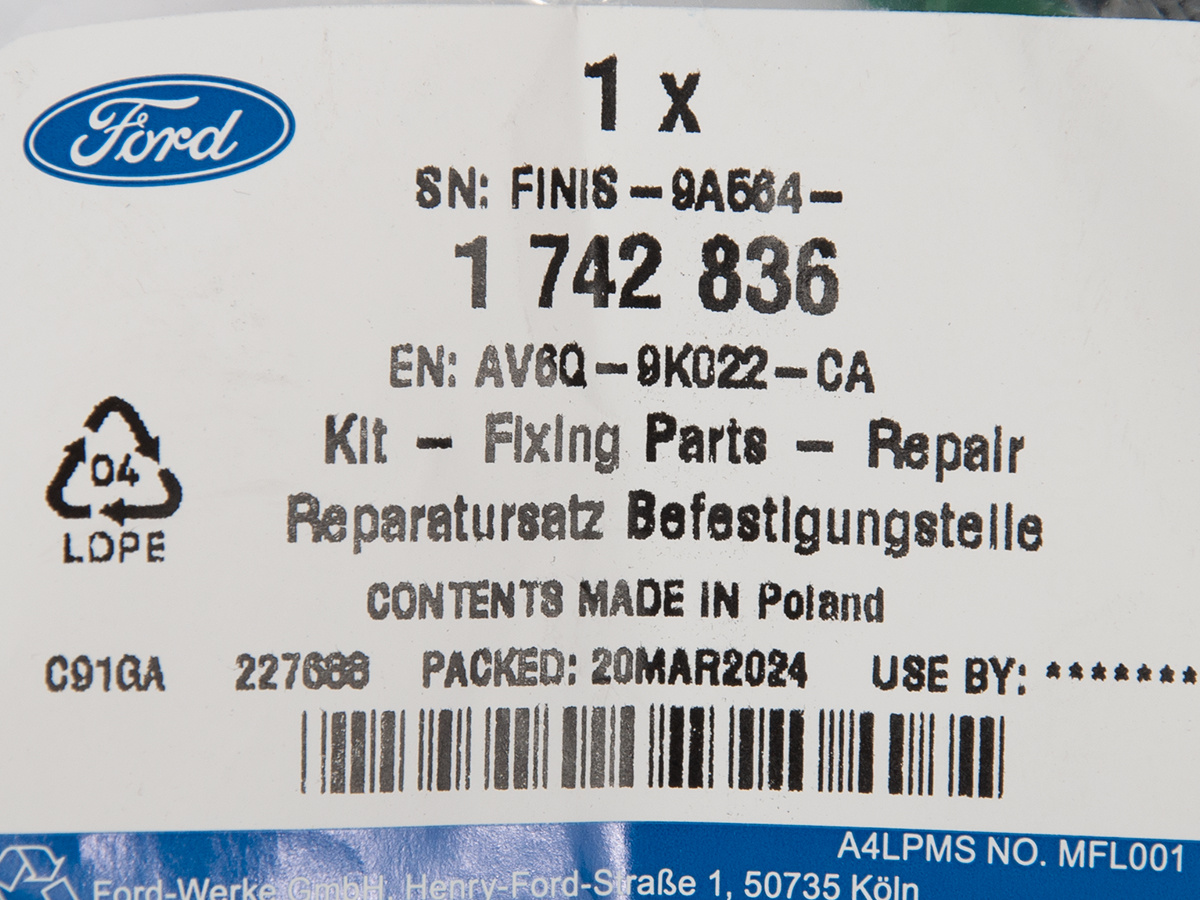 PRZEWODY PALIWOWE PRZELEWOWE 1.4 1.5 1.6 DIESEL ECOSPORT MONDEO B-MAX ...