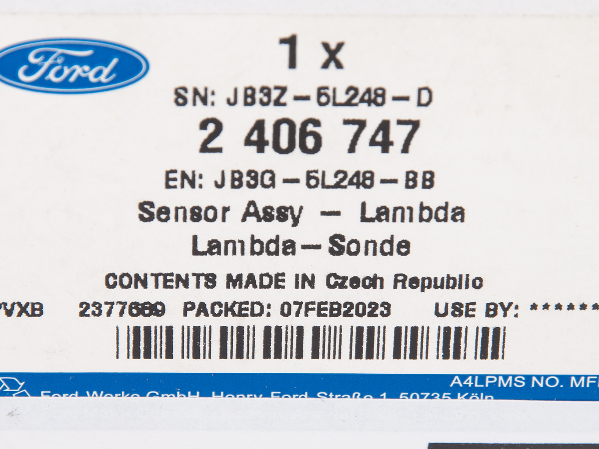 CZUJNIK NOX RANGER 19- | | Ford Original Parts