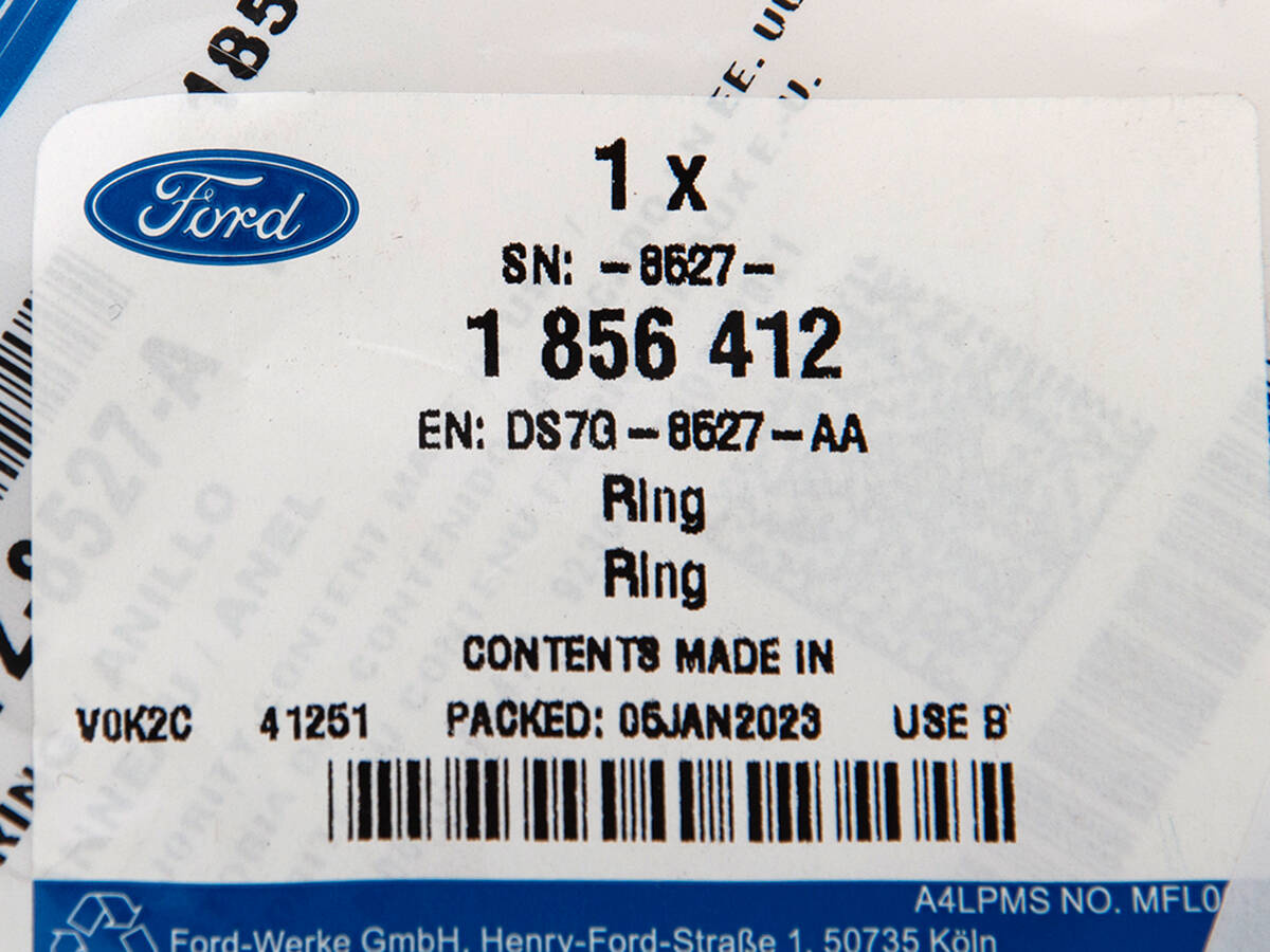 ORING Ø 9MM PRZEWODU TURBINY FORD MONDEO 1.5 EB | | Ford Original Parts