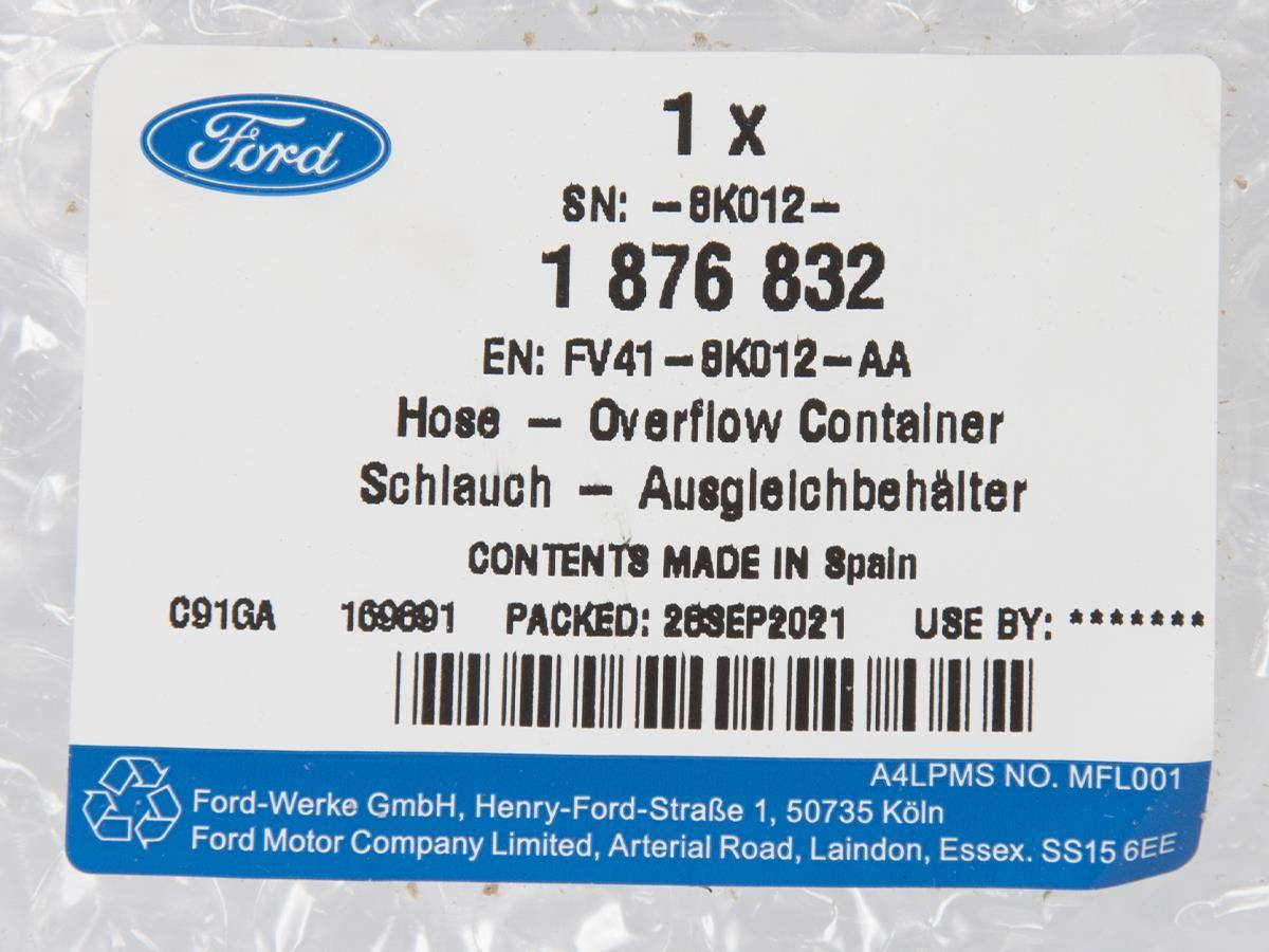 PRZEWÓD ZBIORNICZKA WYRÓWNAWCZEGO FOCUS 14- | 2019 \ C-MAX / GRAND C ...