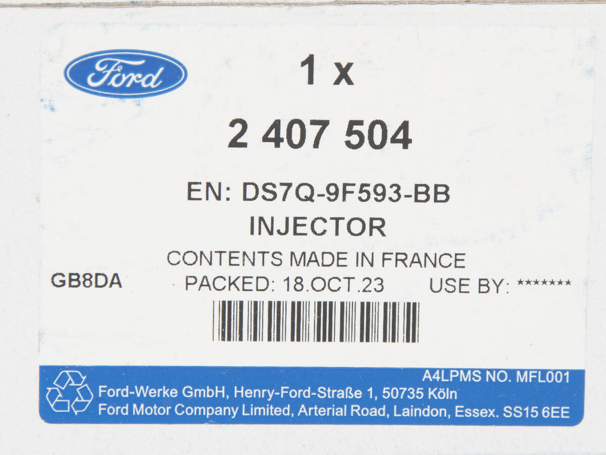 WTRYSKIWACZ 2,0 TDCI MONDEO 14- EDGE 15- S-MAX 15- _ 2407504 _ DS7Q ...