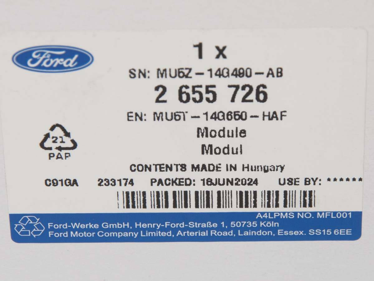 MODUŁ GWM BRONCO 21- FOCUS 22-23 TRANSIT 22-23 _ 2655726 _ MU5T-14G650 ...