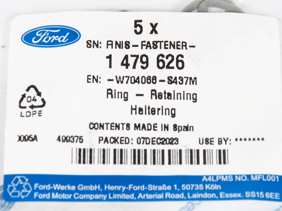 ZACISK W LUSTERKU FORD FIESTA / FUSION 02-09 | | Ford Original Parts