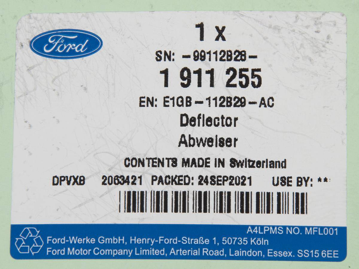 OSŁONA LEWA KOŁA STALOWEGO 17' S-MAX / GALAXY EDGE _ 1911255 _ E1GB ...