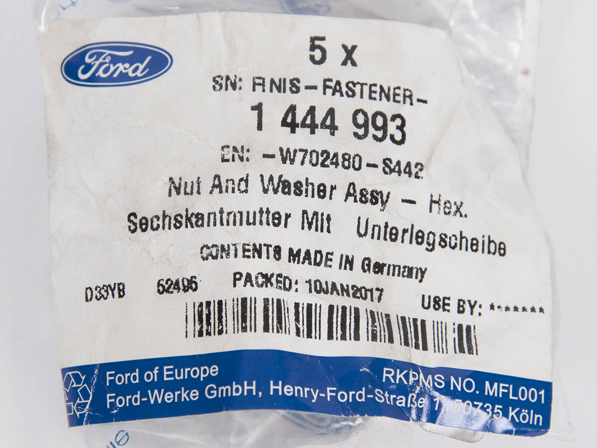 NAKRĘTKA M10 _ 1444993 _ W702480-S442 | | Ford Original Parts