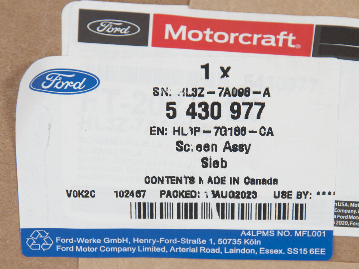 FILTR OLEJU SKRZYNI BIEGÓW 10R80 MUSTANG 17- _5430977 _ HL3P-7G186-CB ...