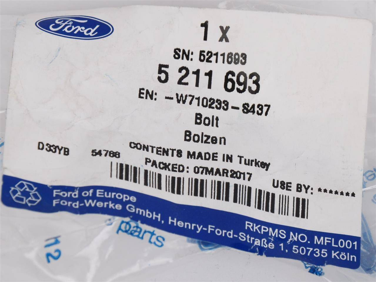 ŚRUBA M12 X 35MM WAŁU NAPEDOWEGO RANGER 12- 22- _ 5211693 _ W710233 ...