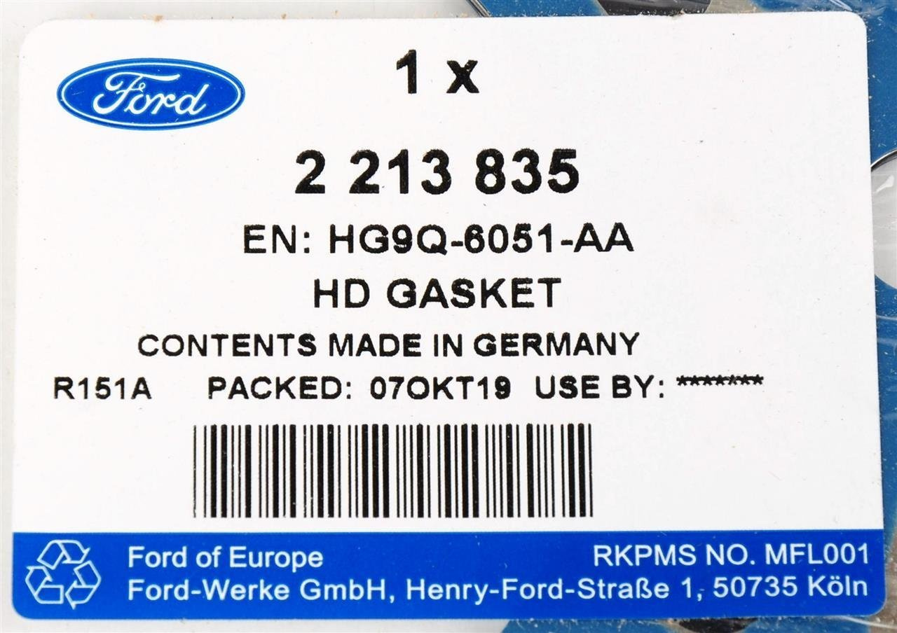 USZCZELKA GŁOWICY CYLINDRÓW 2.0L PANTHER DIESEL KLASA 1 _ 2213835 ...