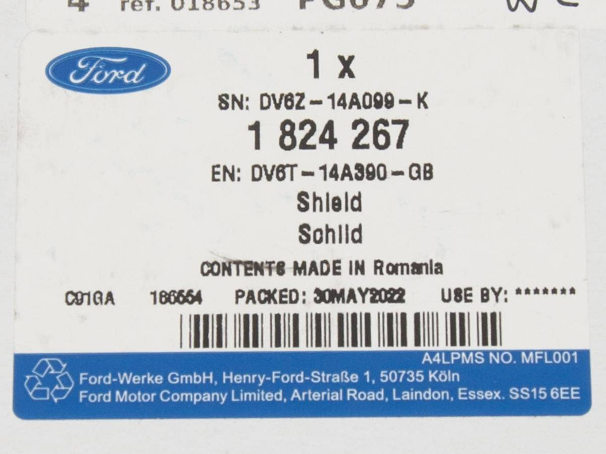 OSŁONA WIĄZKI ELEKTRYCZNEJ DRZWI CONNECT 13- _ 1824267 _ DV6T-14A390-GB ...