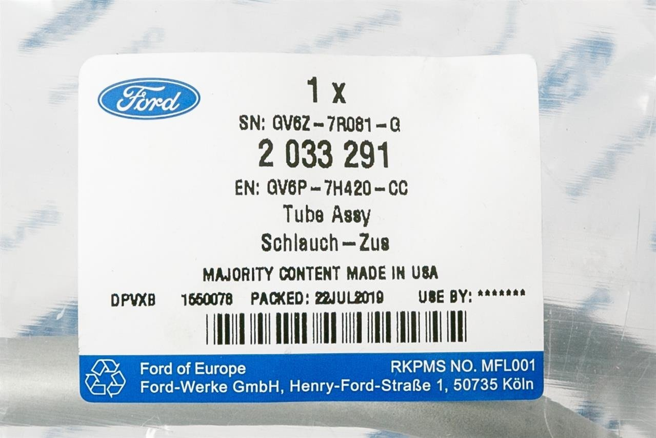 PRZEWODY OLEJOWE SKRZYNI KUGA ESCAPE 6F MID RANGE_ 2033291 _ GV6P-7H420 ...