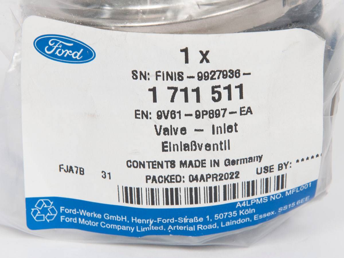 KOREK WLEWU PALIWA FOCUS 09-11 FIESTA 10-12 DIESEL _ 1817232 _ 9V61 ...