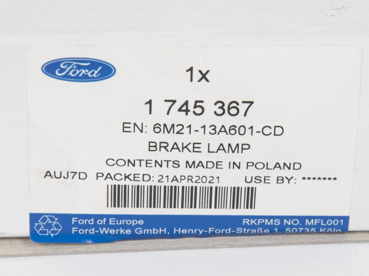LAMPA "STOP " S-MAX/GALAXY 06-15 _ 1745367 _ 6M21-13A601-CD | | Ford ...