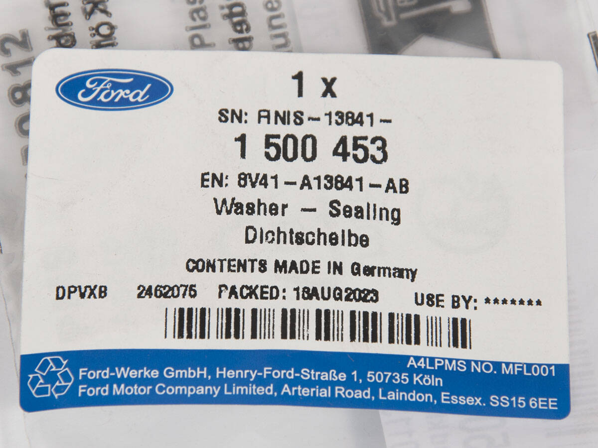 PODKŁADKA ŚLIZGU ZDERZAKA TYŁ C-MAX 15-19 _ 1500453 _ 8V41-A13841-AB ...