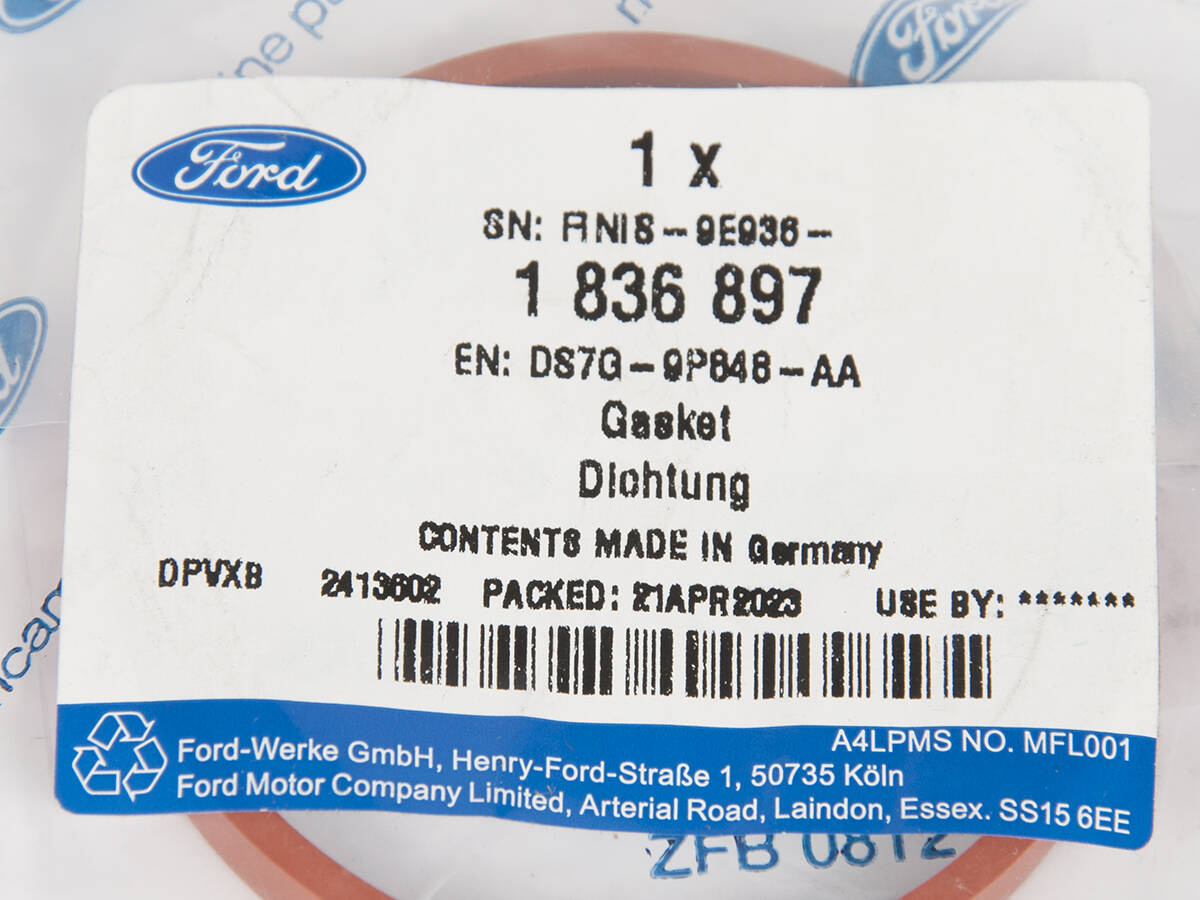 ORING PRZEPUSTNICY S-MAX 15- MONDEO 14- 1,5 EB _ 1836897 _ DS7G-9P848 ...