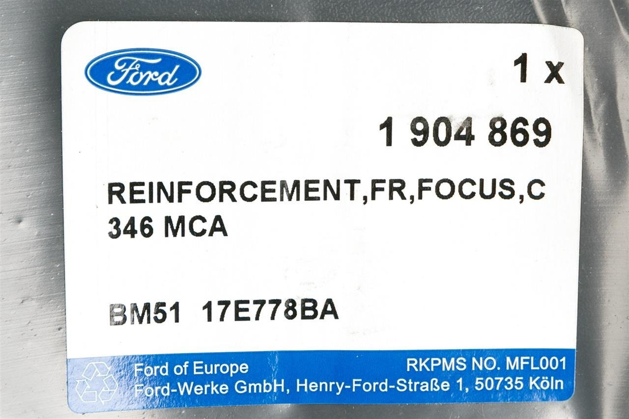 WZMOCNIENIE ZDERZAKA PRZÓD FOCUS 2011-2014 _ 1904869 _ BM51-17E778-BA ...