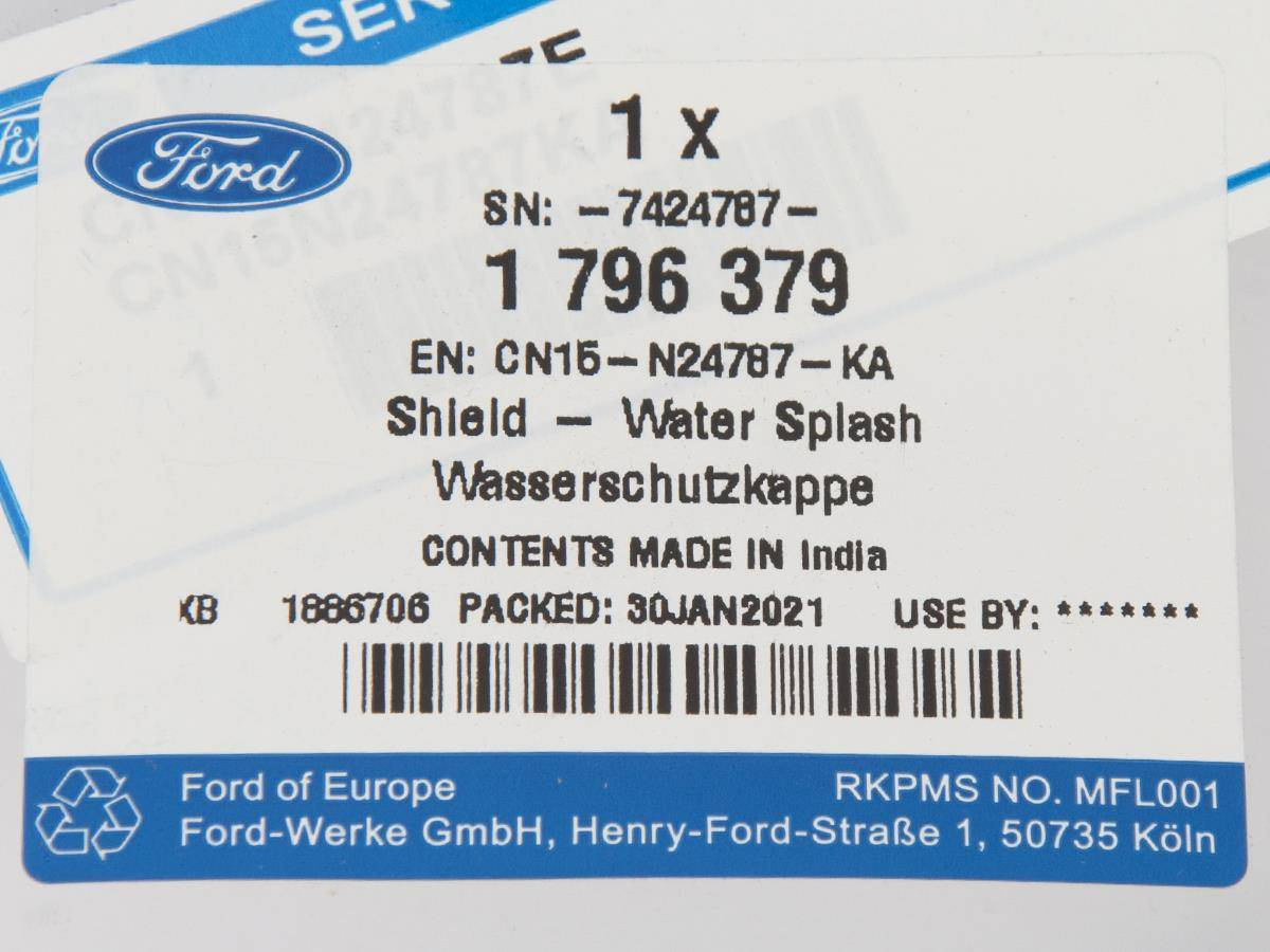 WYGŁUSZENIE DRZWI LEWYCH TYŁ ECOSPORT 13-17 _ 1796379 _ CN15-N24787-KA ...