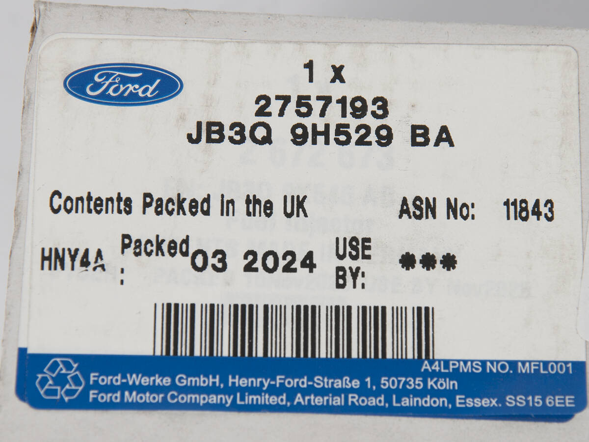 ZESTAW WTRYSKIWACZA PALIWA TRANSIT 17- 2.0 ECOBLUE _ 2757193 _ JB3Q ...