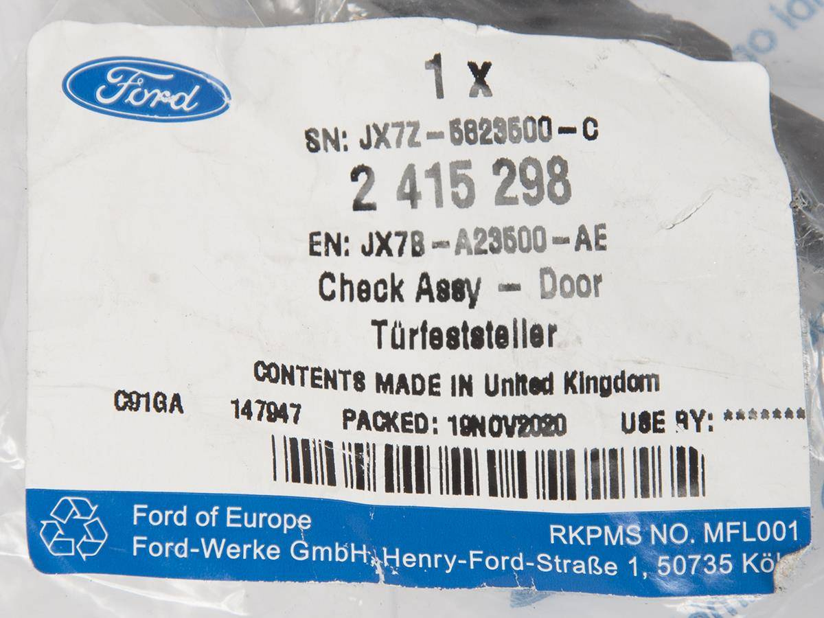 OGRANICZNIK DRZWI PRZEDNICH R/L FOCUS 18- _ 2415298 _ JN1Q-6C653-BA ...