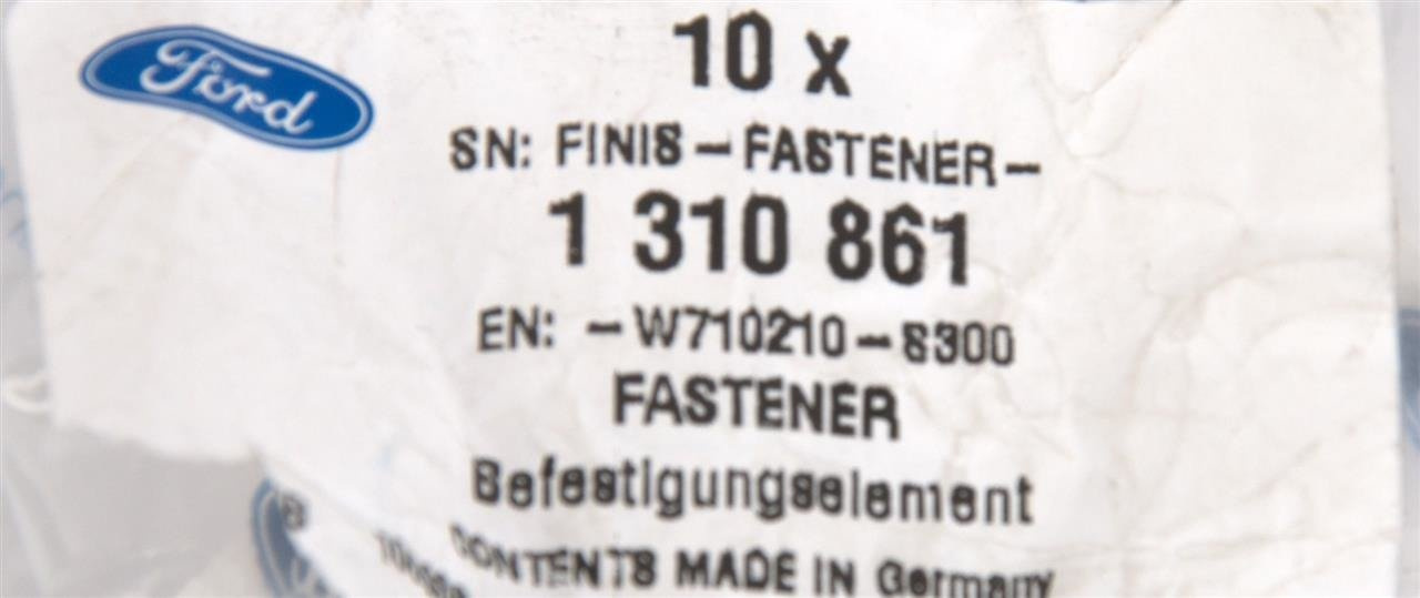 SPINKA FORD 6,4 MM _ 1310861 _ W710210-S300 _ W710210-S300 | | Ford ...