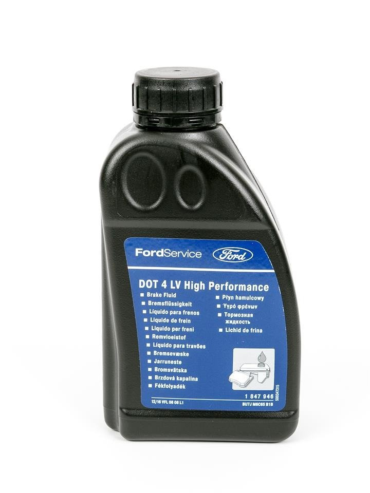 PŁYN HAMULCOWY DOT-4 LV HIGH PERFORMANCE 0,5 FORD _ 2792360 _ BU7J-M6C65-B1B _ WSS-M6C65-A2 ...