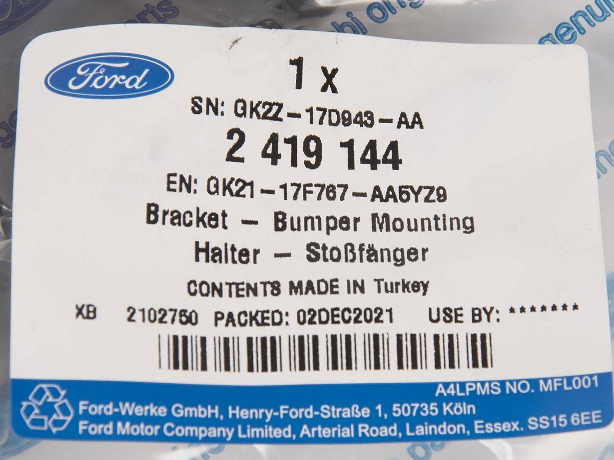 LISTWA LEWA ZDERZAKA TYŁ CUSTOM 18- | 2019 \ TRANSIT / TURNEO CUSTOM ...