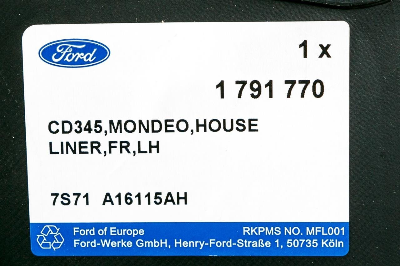 NADKOLE LEWE PRZEDNIE MONDEO MK4 2007-2014 _ 1791770 _ 7S71-A16115-AH ...