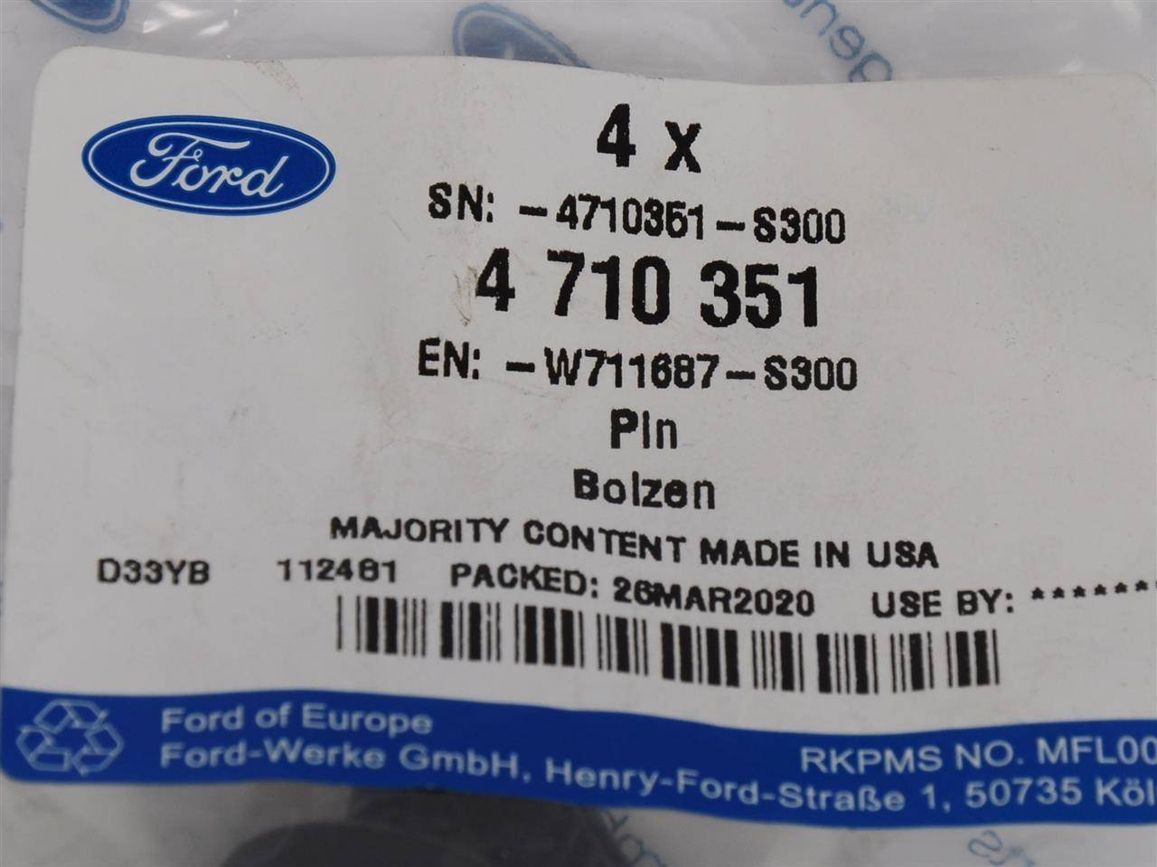 WTYK - 6.3 X 2 - 10 _ 4710351 _ W711687-S300 _ W711687-S300 | | Ford ...