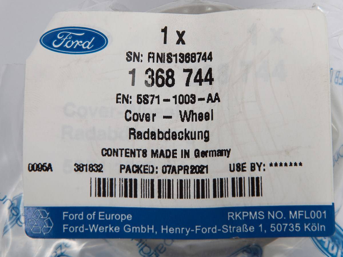 DIEKIELEK FELGII 18" Ø 60MM C-MAX 07-10 _ 1368744 _ 5S71-1003-AA ...