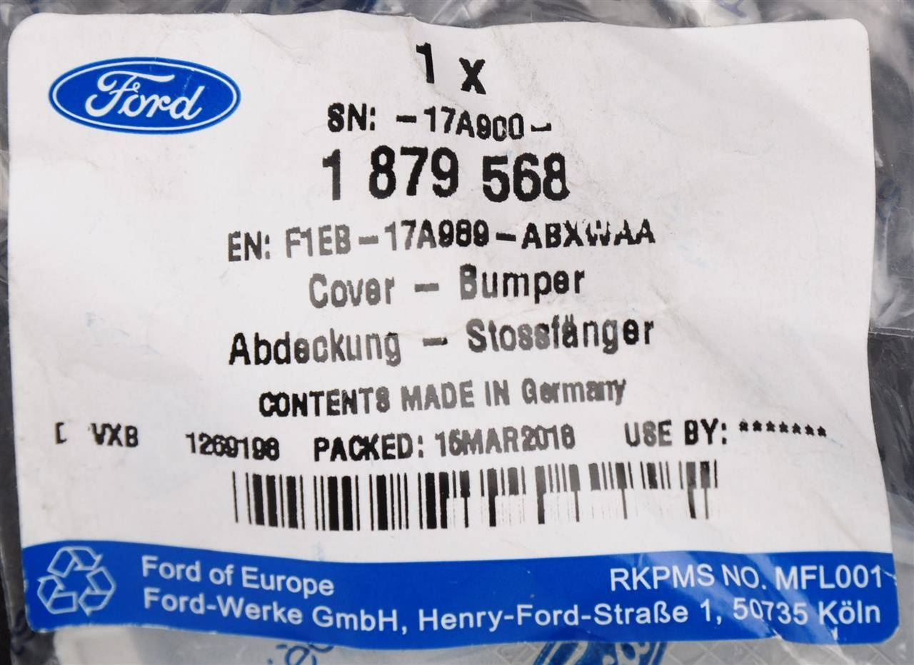 ZAŚLEPKA ZDERZAKA PRZÓD FOCUS 2014- _ 1879568 _ F1EB-17A989-ABXWAA ...
