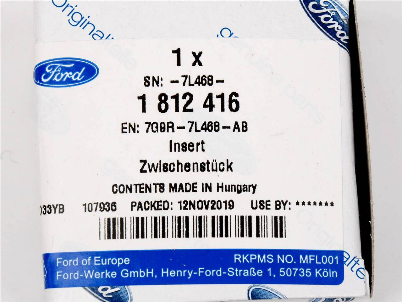 NAKŁADKA GAŁKI ZMIANY BIEGÓW B-MAX C-MAX FOCUS _ 1812416 _ 7G9R-7L468 ...