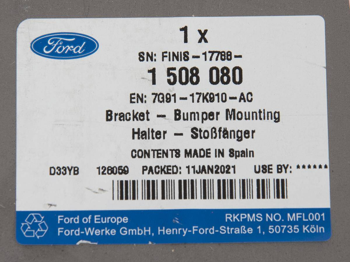 UCHWYT ZDERZAKA TYLNEGO PRAWY MONDEO 07-14 KOMBI | 2014 \ MONDEO 2007 ...