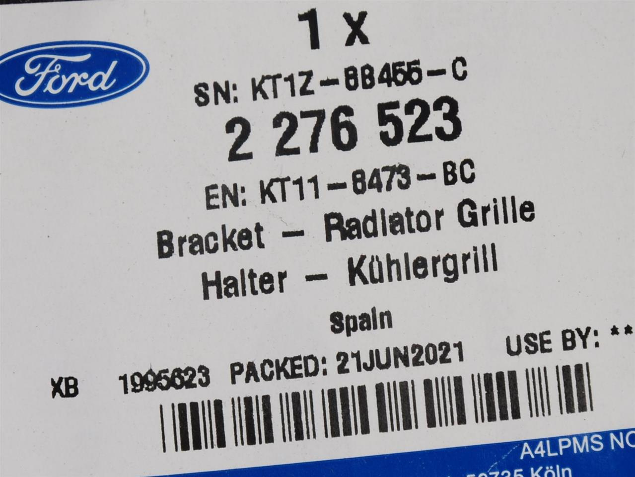 OBUDOWA ŻALUZJI TRANSIT/TOURNEO CONNECT 18- _ 2276523 _ KT11-8473-BC ...