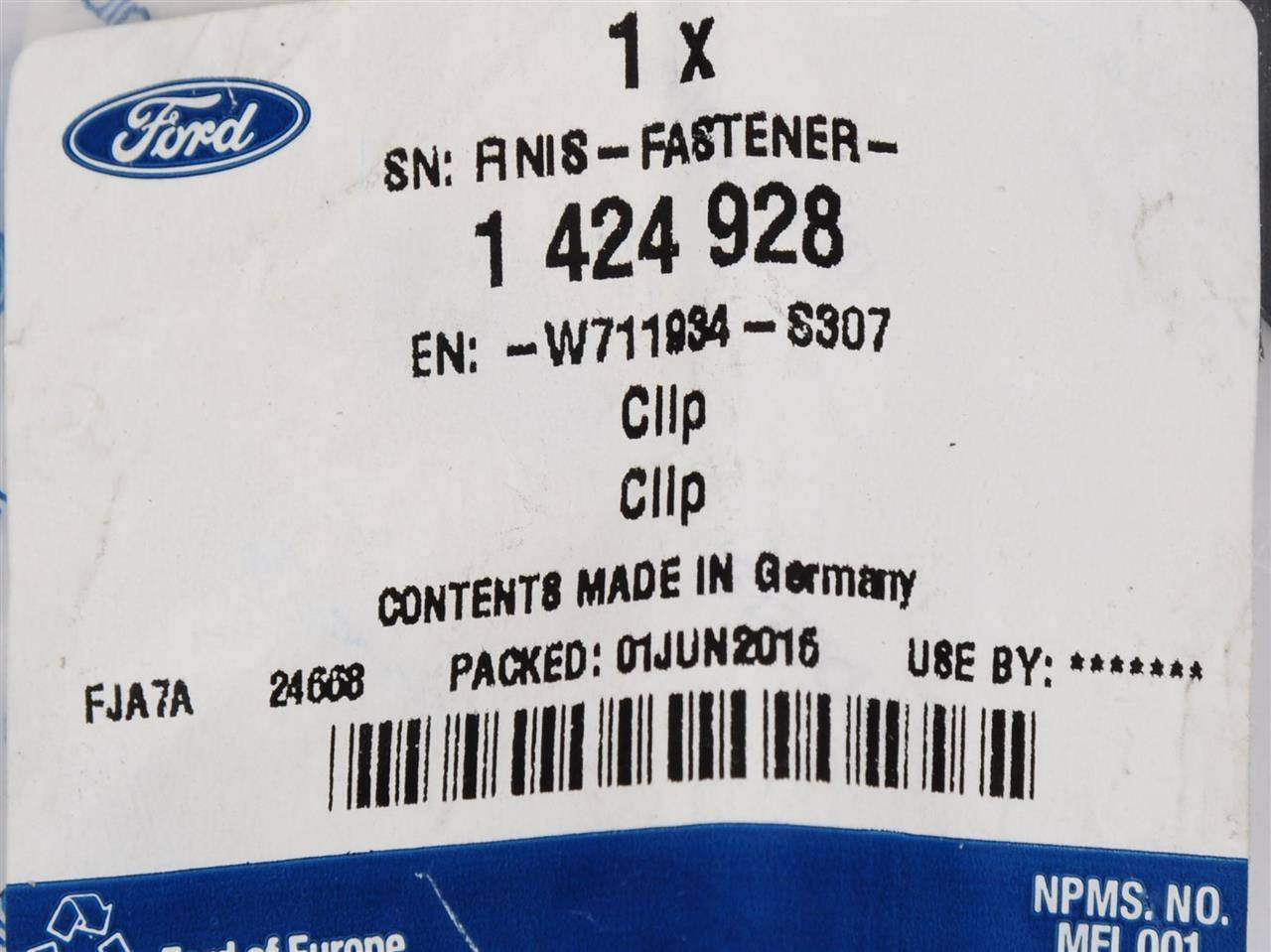 SPINKA KLIP MOCOWANIE LISTEW KAROSERII C-MAX 07-10 / FOCUS 05-08 ...