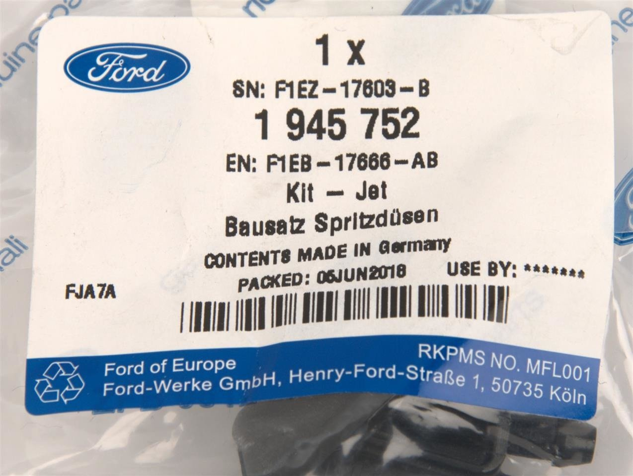 DYSZA SPRYSKIWACZA FOCUS MK3 FL 2014- _ 1945752 _ F1EB-17666-AB | 2018 ...