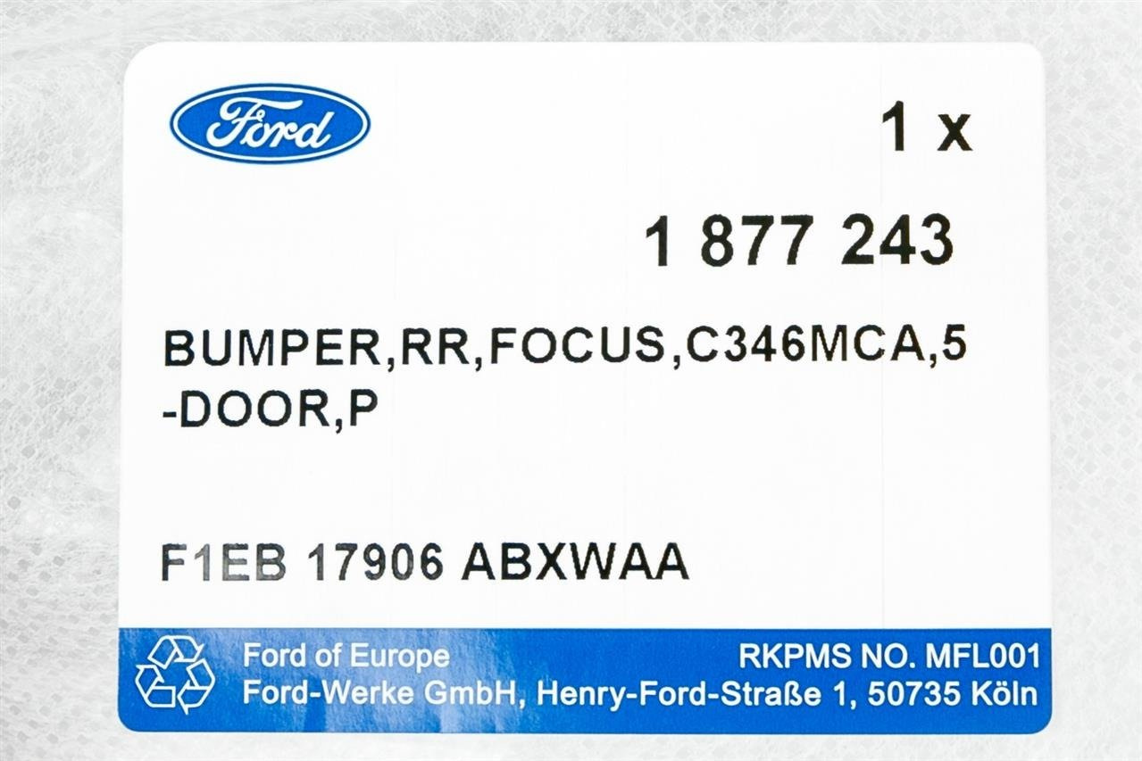 ZDERZAK TYŁ FORD FOCUS MK3 FL 2014- _ 1877243 _ F1EB-17906-ABXWAA _ GTU ...