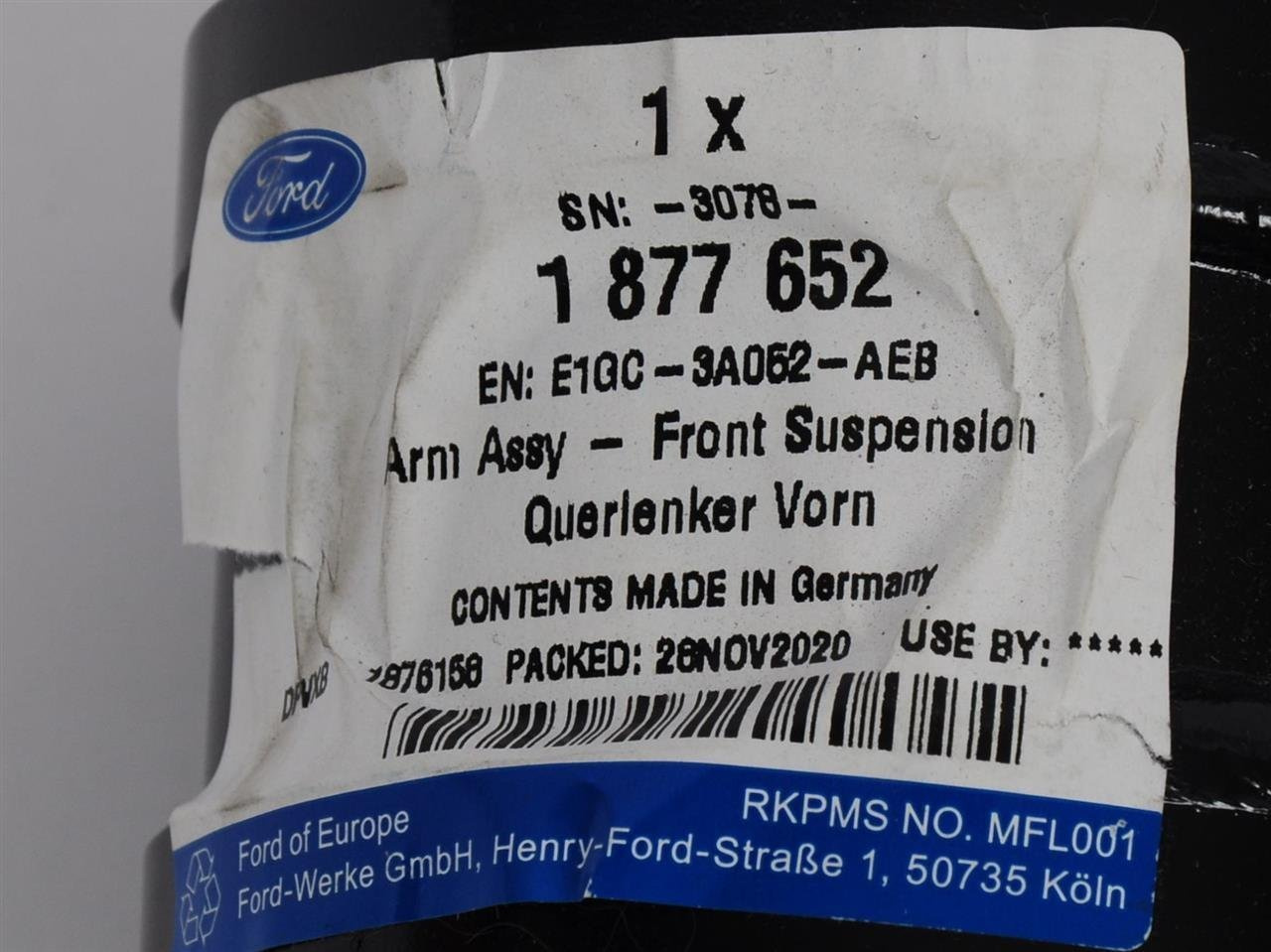 WAHACZ ZAWIESZANIA PRZÓD PRAWY S-MAX/GALAXY 15- _ 2586002 _ E1GC-3A052 ...