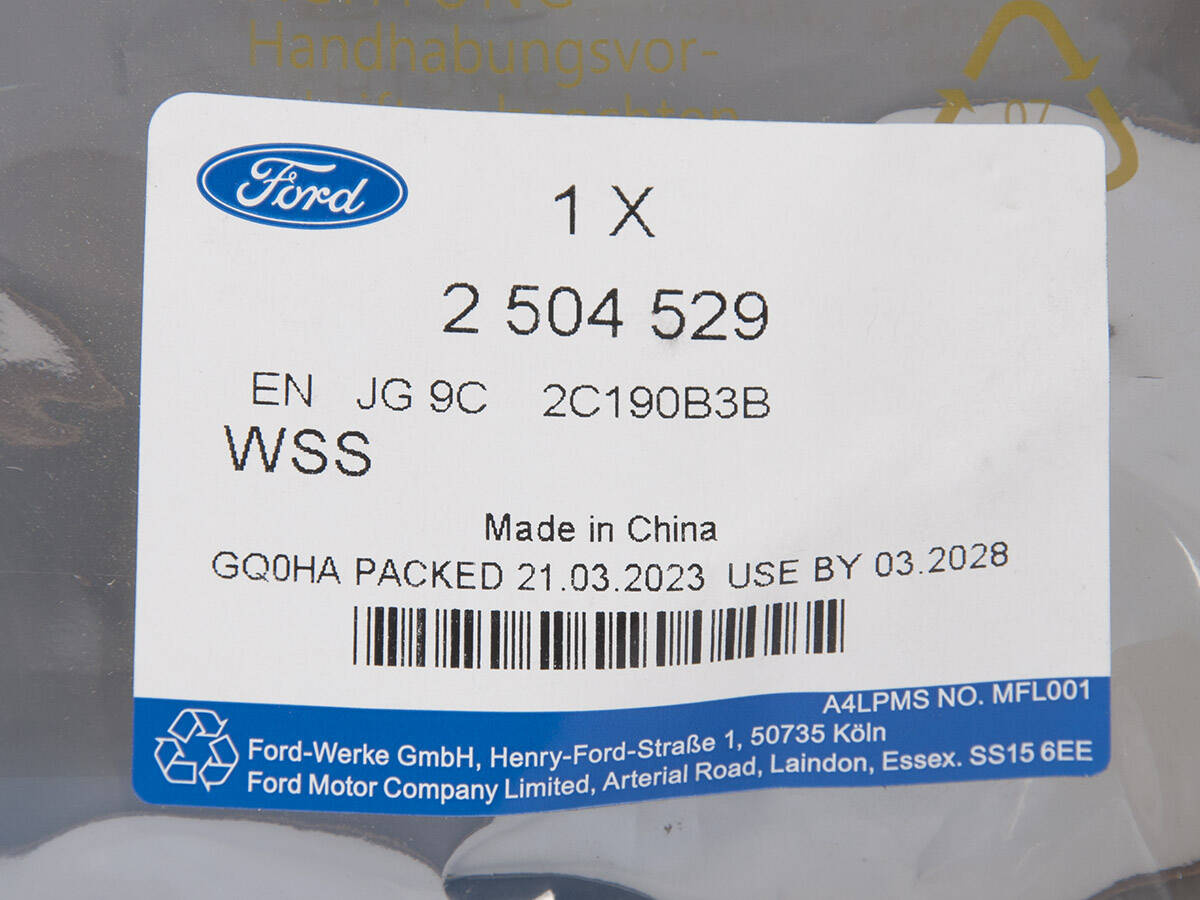 CZUJNIK ABS TYLNY EDGE 15- S-MAX 15- MONDEO 15- _ 2504529 _ JG9C-2C190 ...