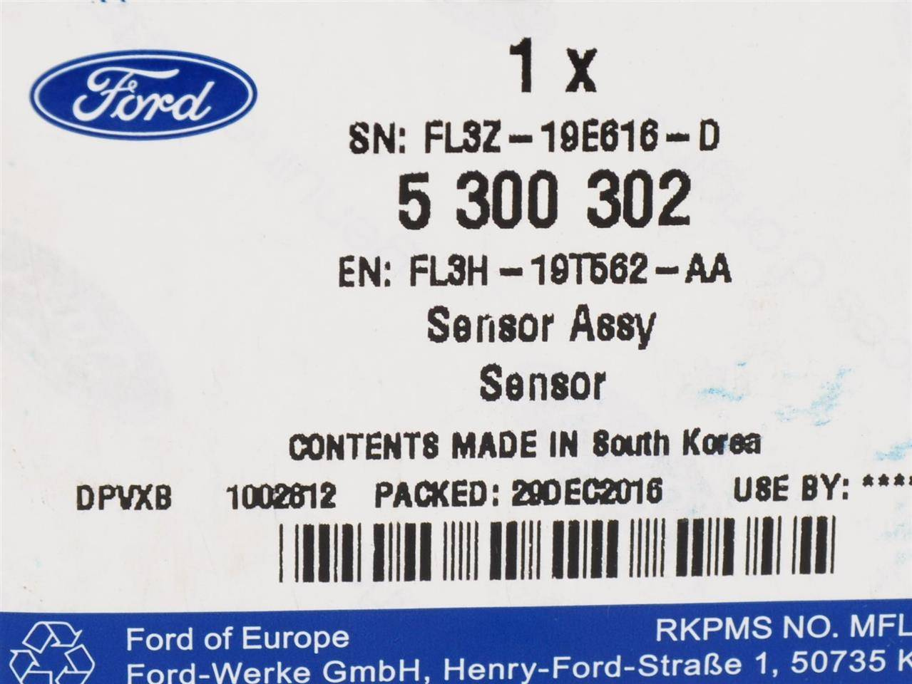 CZUJNIK STEROWANIA TEMPERATURĄ NAGRZEWNICY EDGE _ 5300302 _ FL3H-19T562 ...