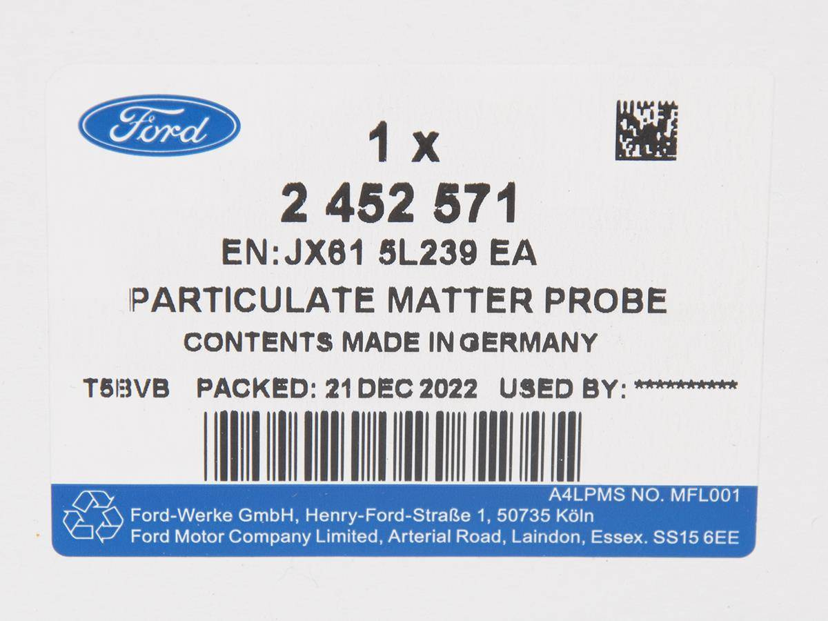 CZUJNIK TEMPERATURY NOX FOCUS 19- 1.5 TDCI NEO _ 2452571 _ JX61-5L239 ...