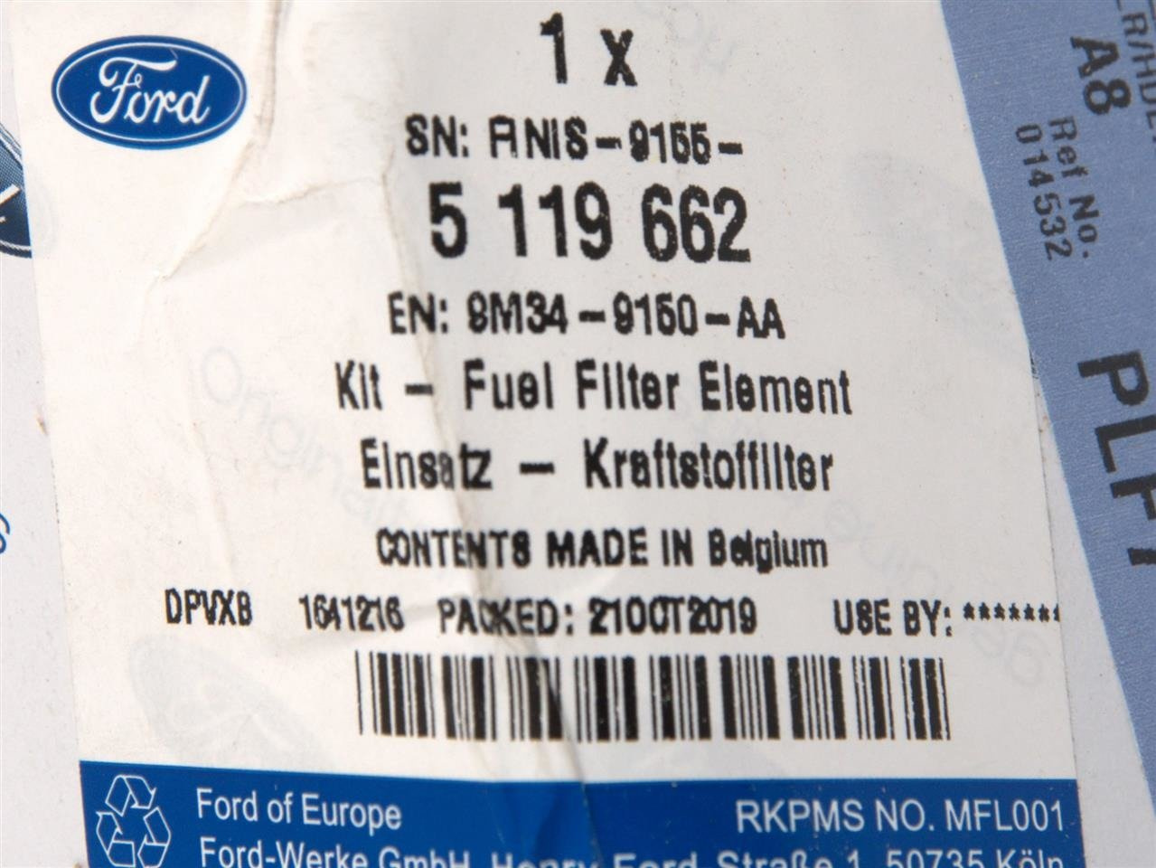 FILTR PALIWA RANGER 2006-2011 _ 5119662 _ 9M34-9150-AA | 2011 \ RANGER ...